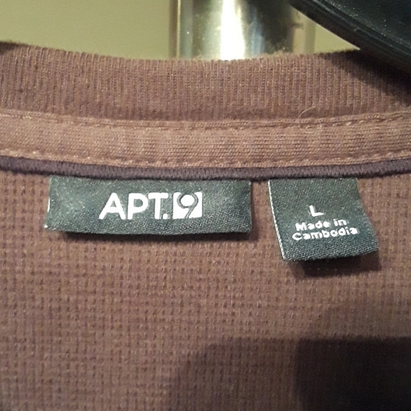 Apt. 9 | Shirts | Mens L Apt 9 Longsleeve Waffleknit Tshirt | Poshmark